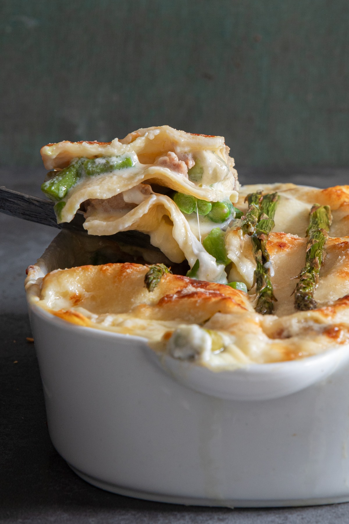 asparagus lasagna - Street Food Spectacle