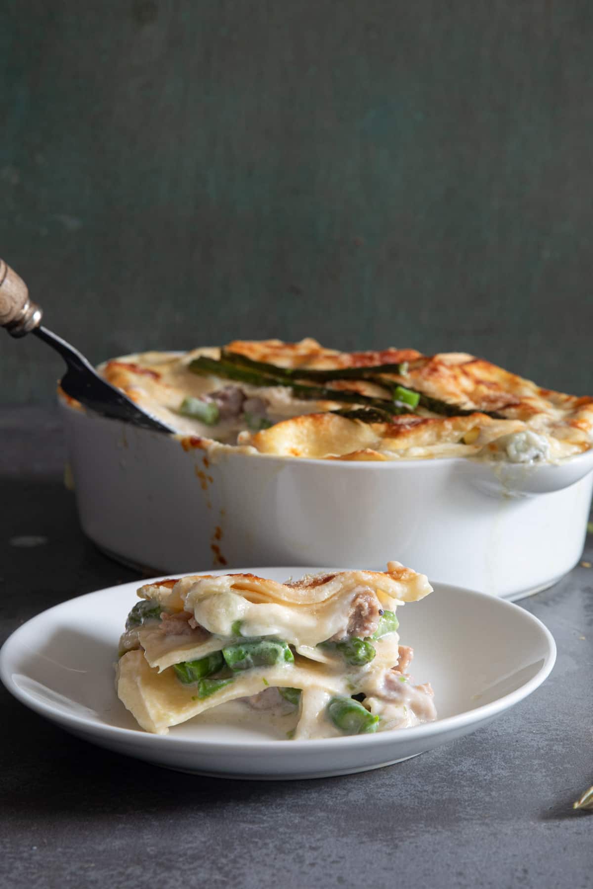 asparagus lasagna - Street Food Spectacle
