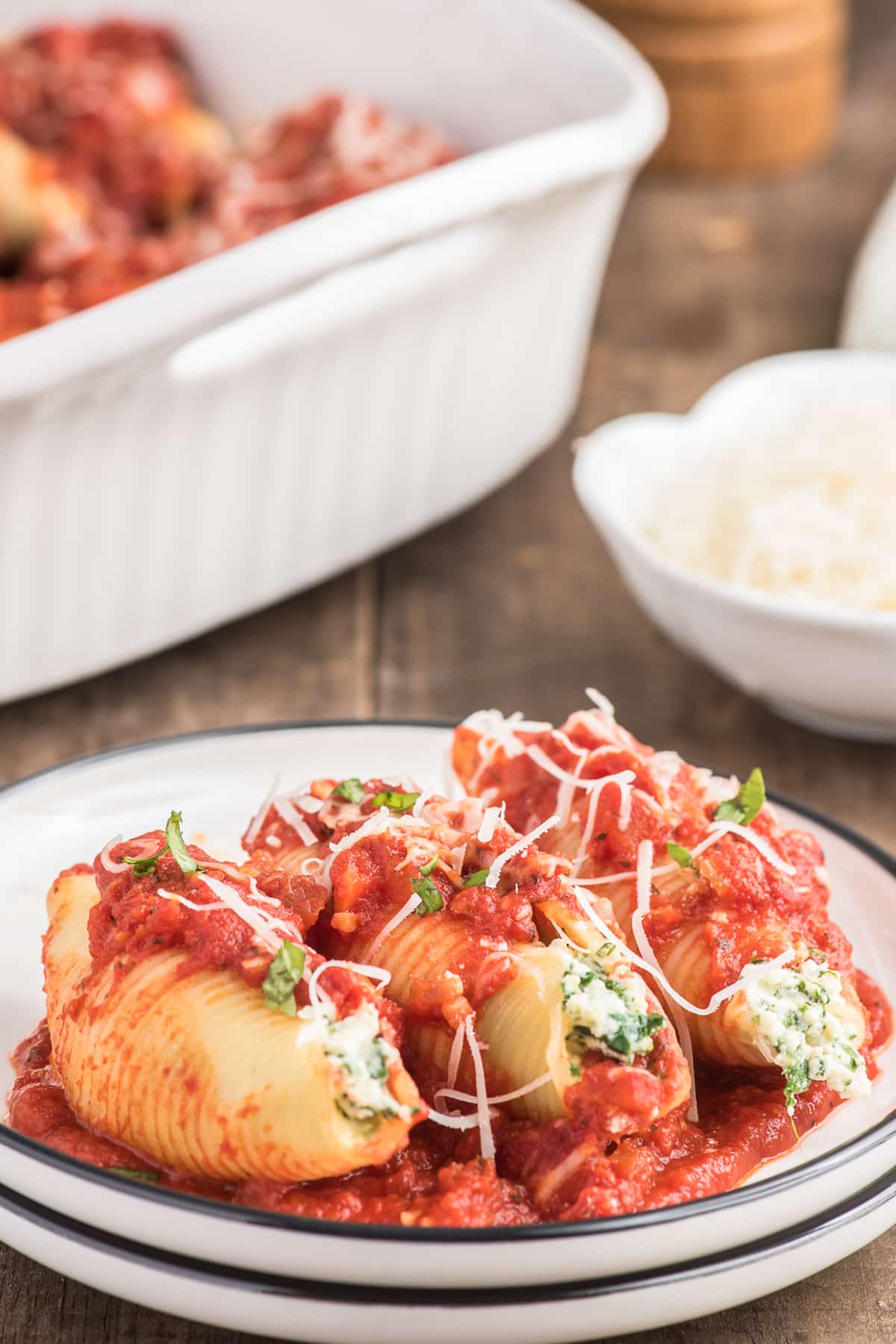 Stuffed Pasta Shells - An Italian in my Kitchen