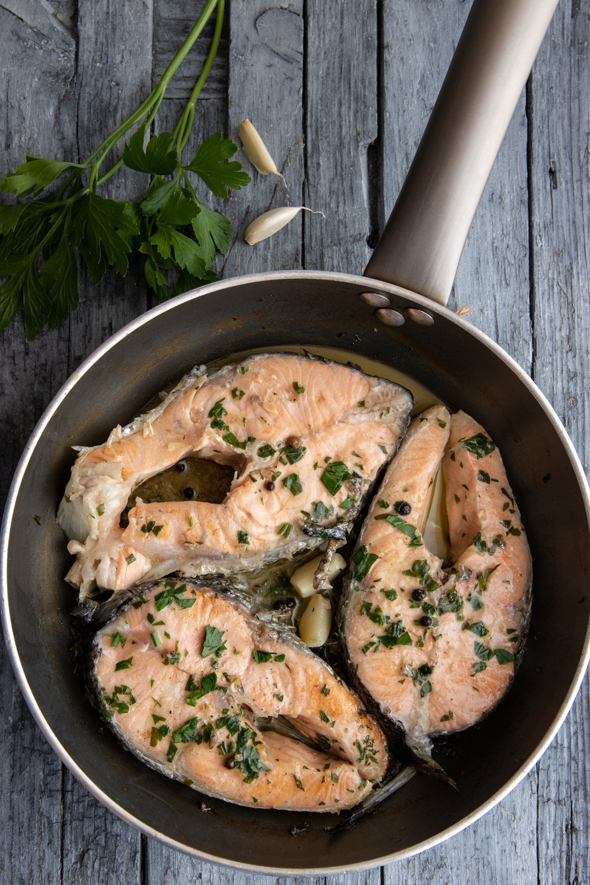 Tasty Italian Salmon Steaks - An Italian in my Kitchen