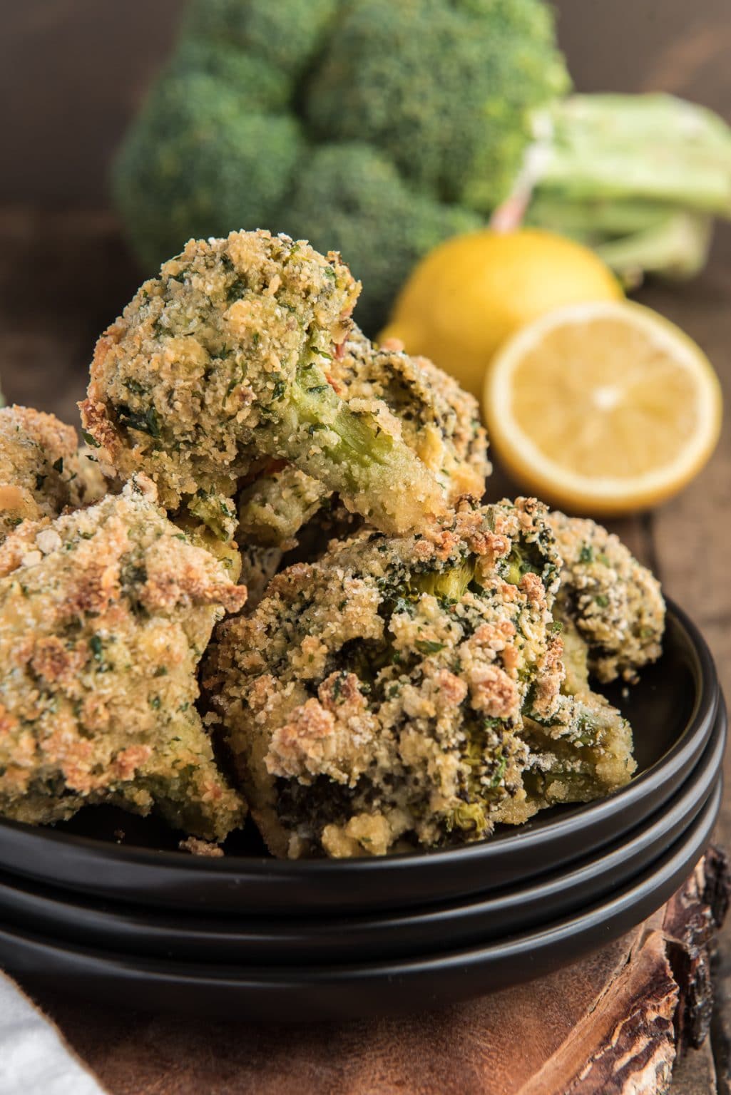 Baked Breaded Broccoli