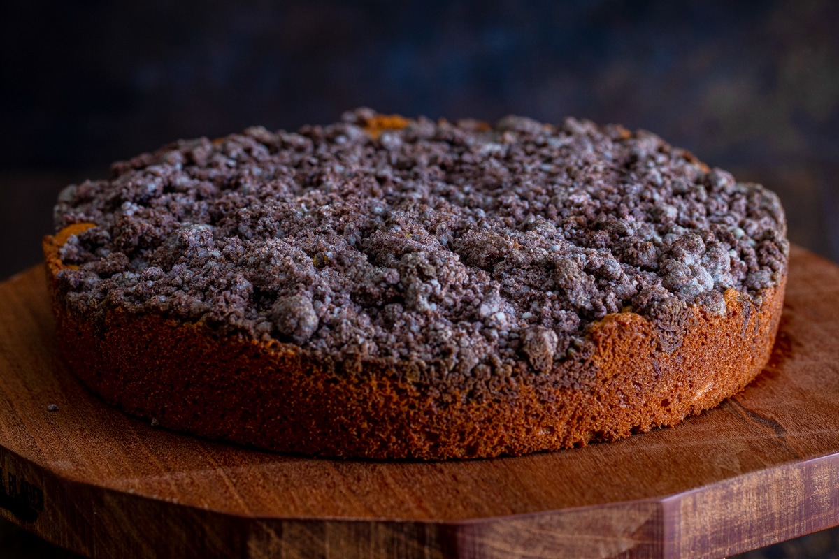 Vanilla Chocolate Crumb Cake Recipe - An Italian in my Kitchen