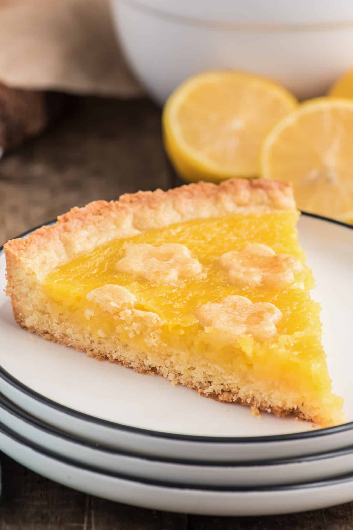 Italian Lemon Tart/Crostata Recipe - An Italian in my Kitchen