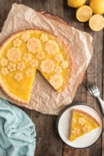 Italian Lemon Tart/Crostata Recipe - An Italian in my Kitchen