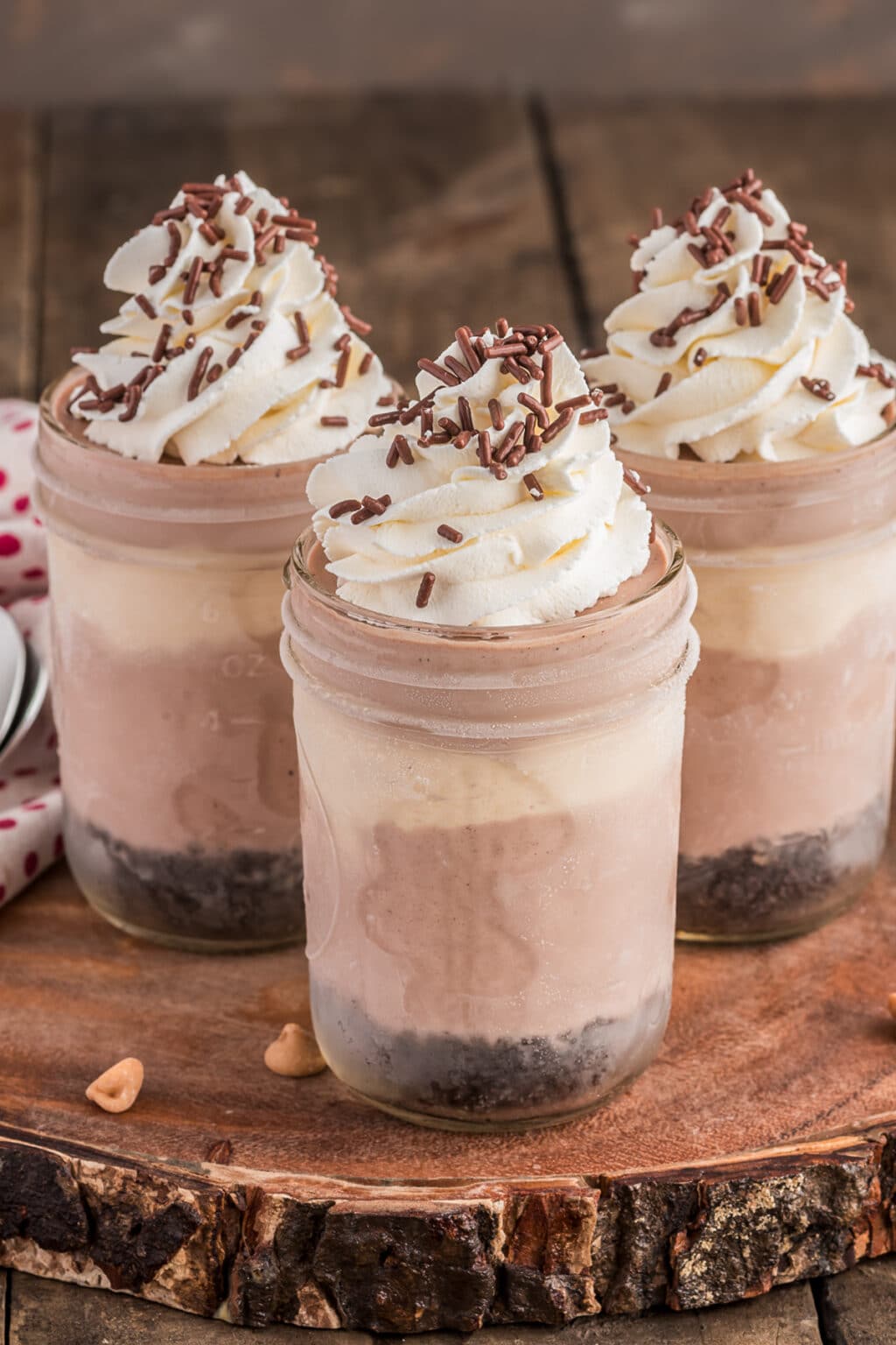 Peanut Butter and Chocolate Ice Cream Parfait Recipe - An Italian in my ...