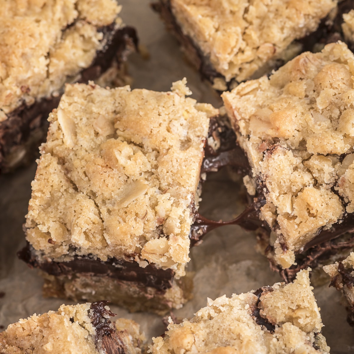 Easy Nutella Bars Recipe - An Italian in my Kitchen