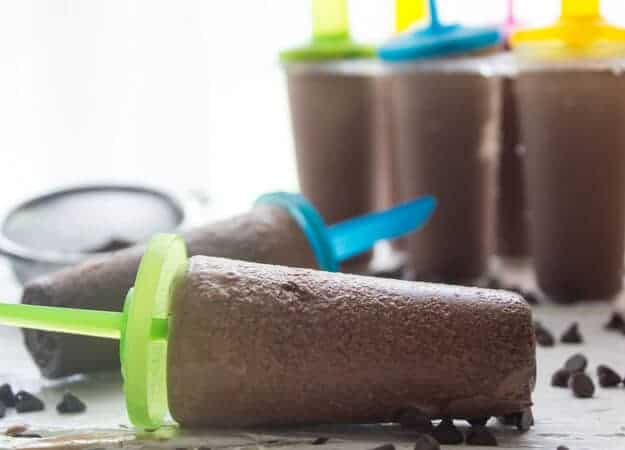 Easy Creamy Homemade Fudgesicles - An Italian in my Kitchen