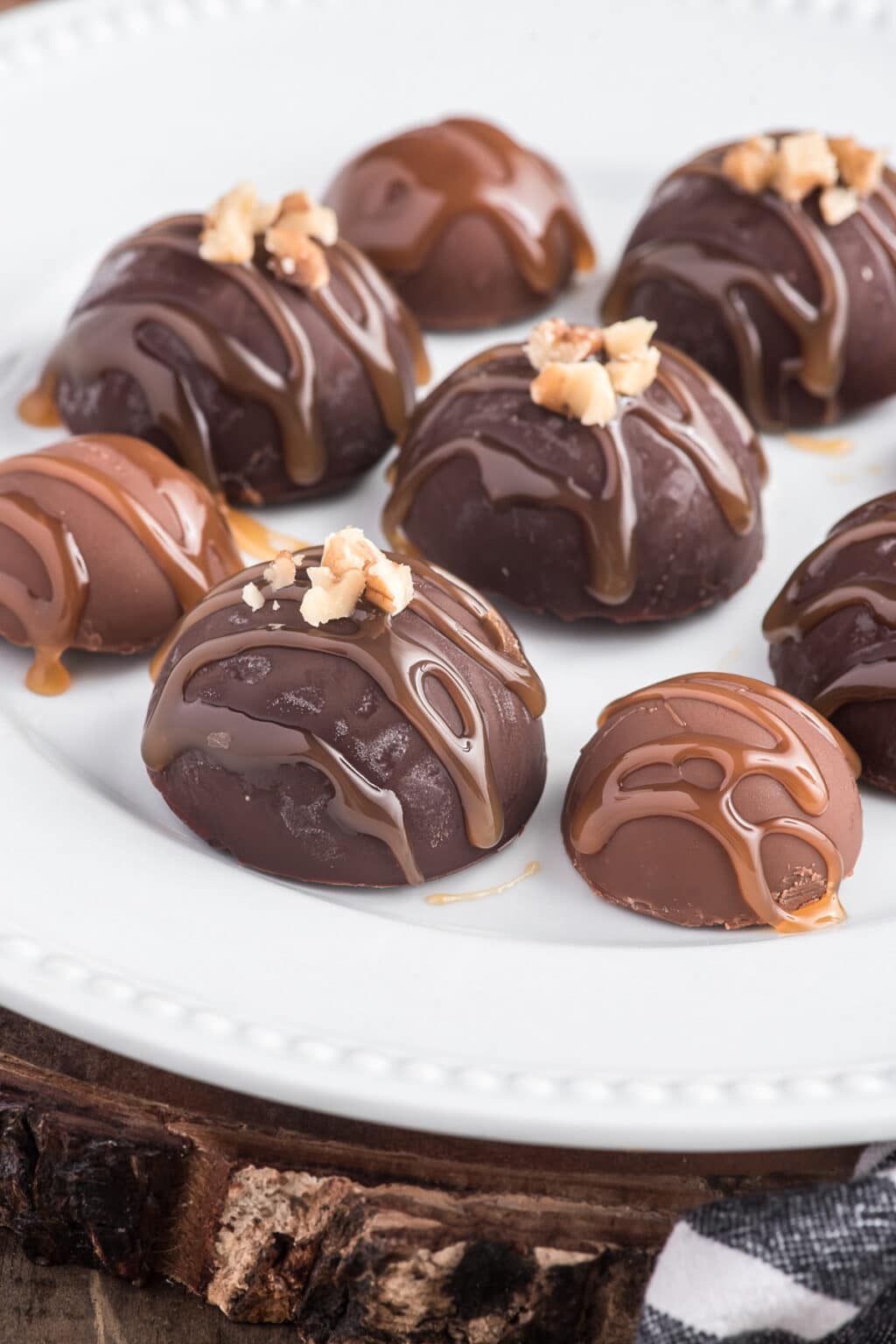 Homemade Chocolate Ice Cream Truffles Recipe - An Italian in my Kitchen