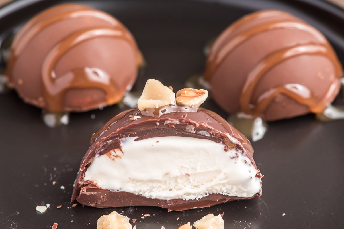 Homemade Chocolate Ice Cream Truffles Recipe - An Italian in my Kitchen