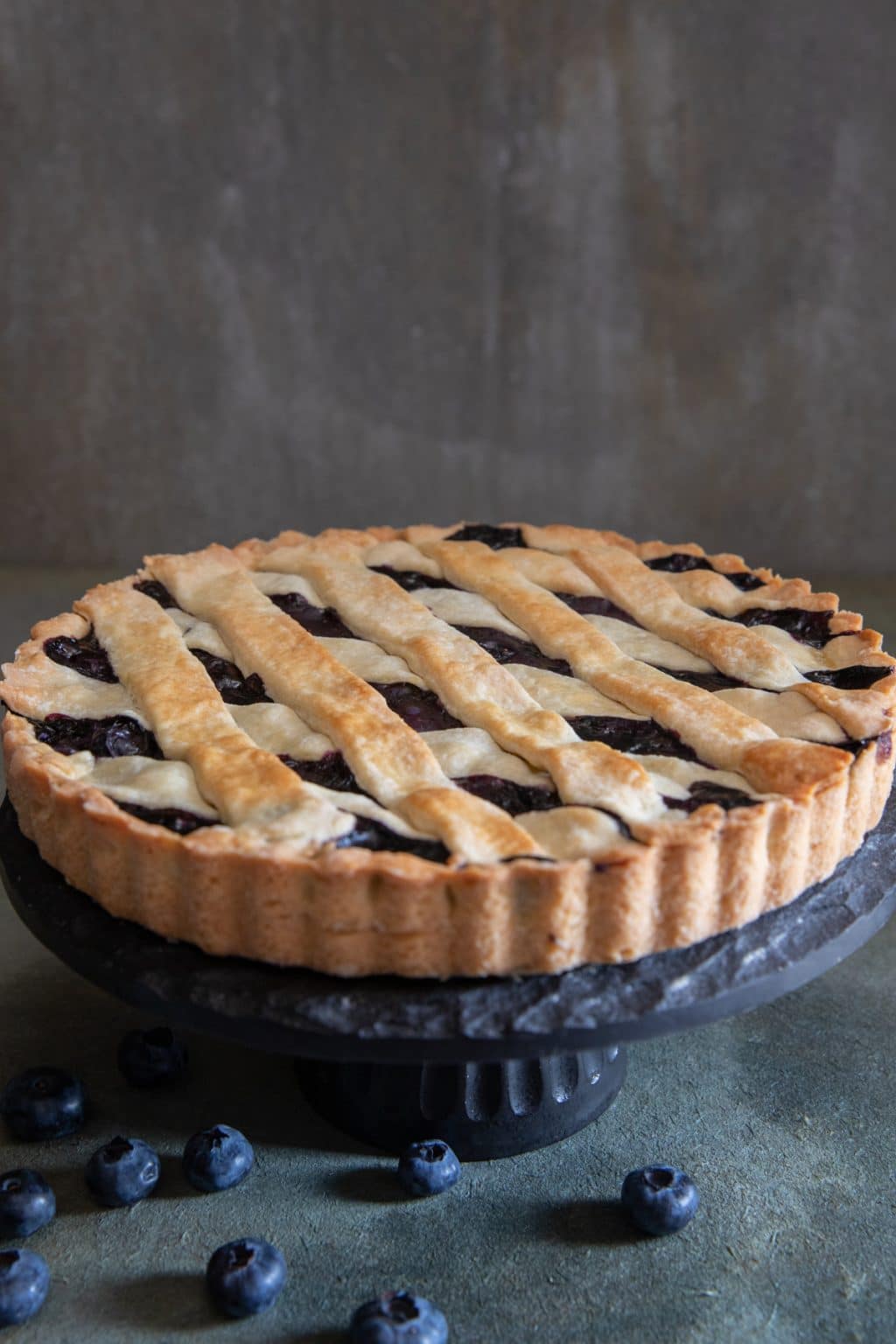 Italian Blueberry Crostata Recipe - An Italian in my Kitchen