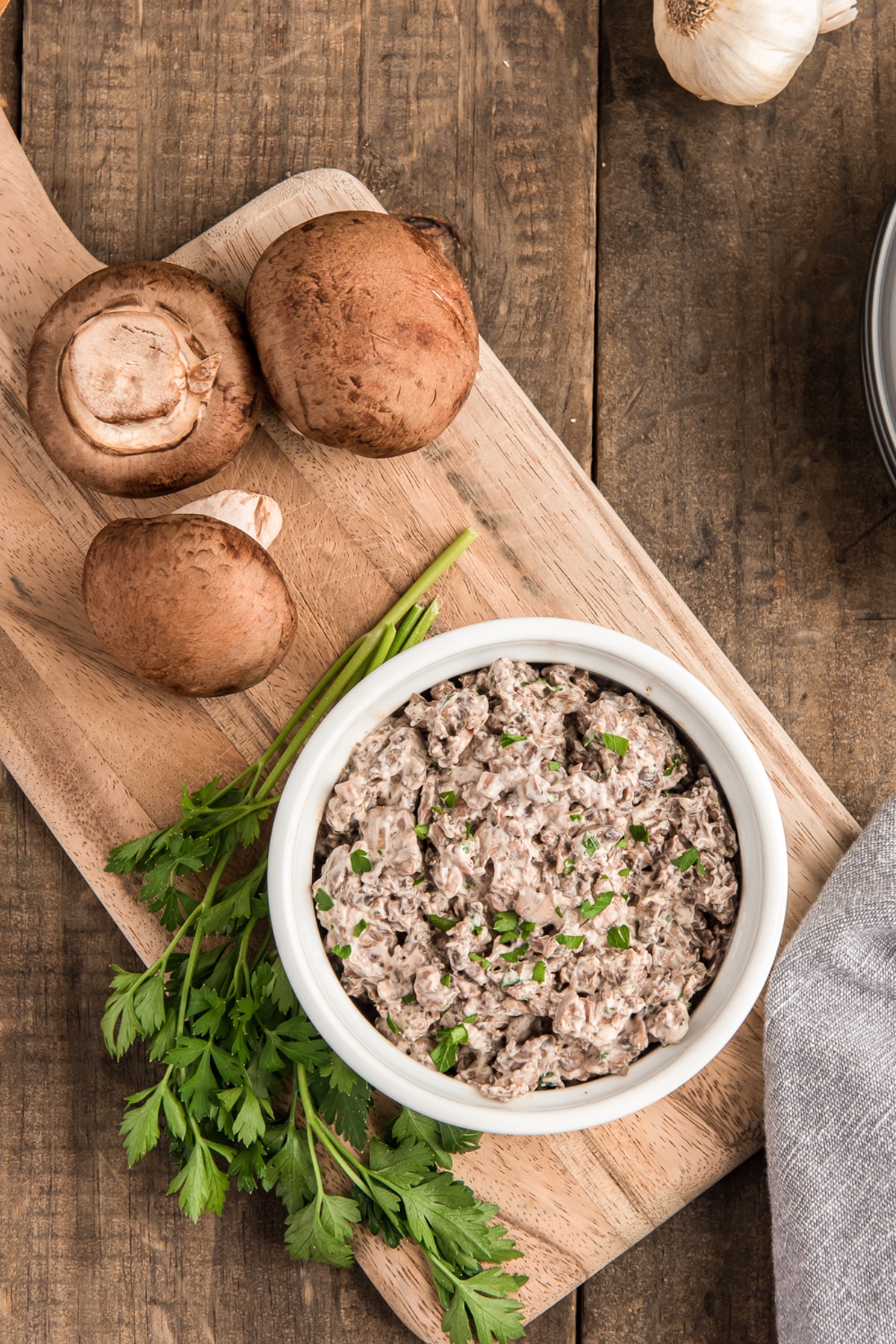 Mushroom Cream Cheese Spread Recipe - An Italian in my Kitchen