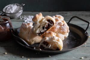 Easy Nutella Puff Pastry Balls Recipe - An Italian in my Kitchen