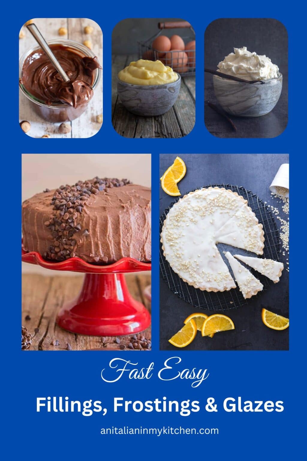 Fast Easy Fillings Frostings and Glazes Recipe - An Italian in my Kitchen