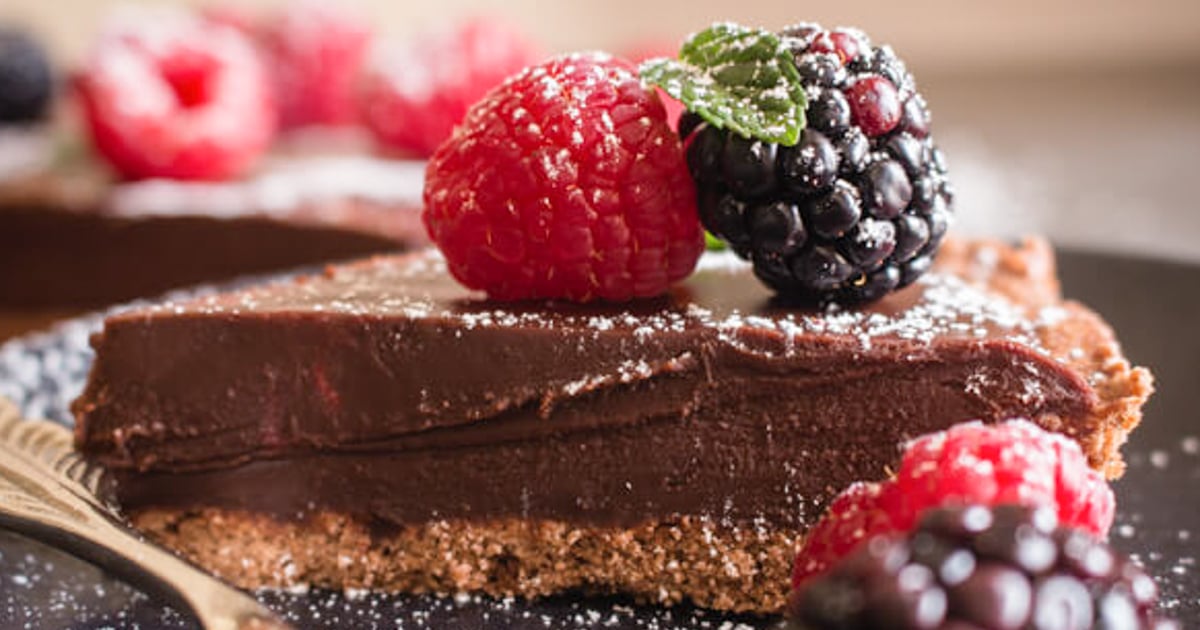 Italian Creamy Double Chocolate Pie Recipe - An Italian in my Kitchen
