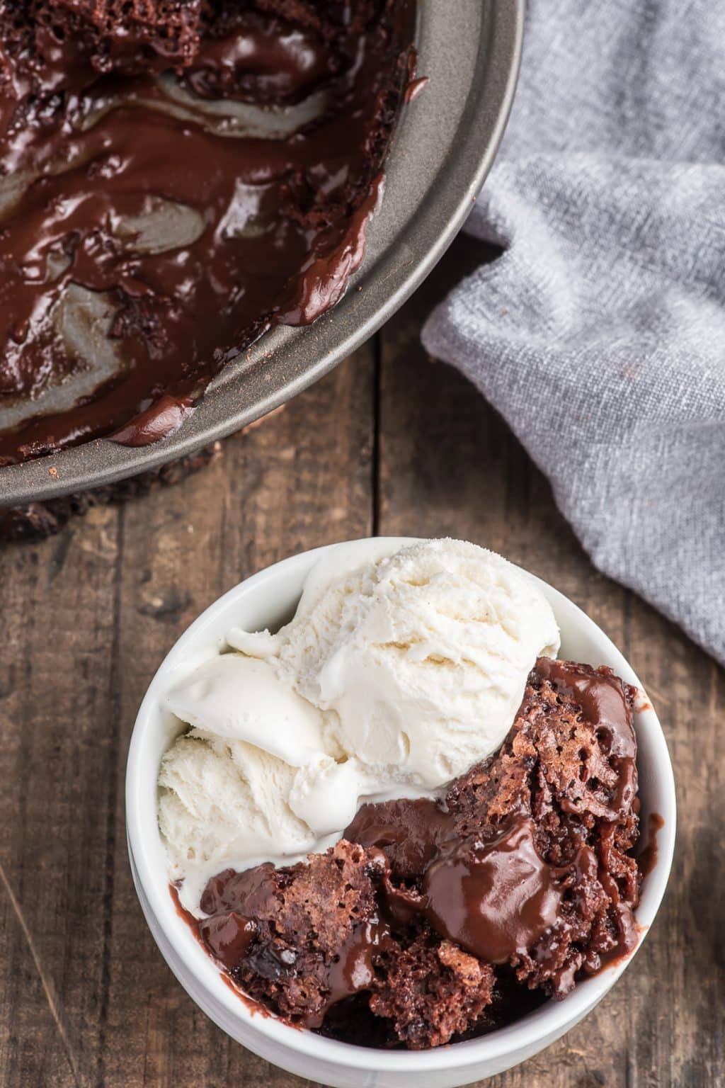 Chocolate Pudding Cake Recipe - An Italian in my Kitchen