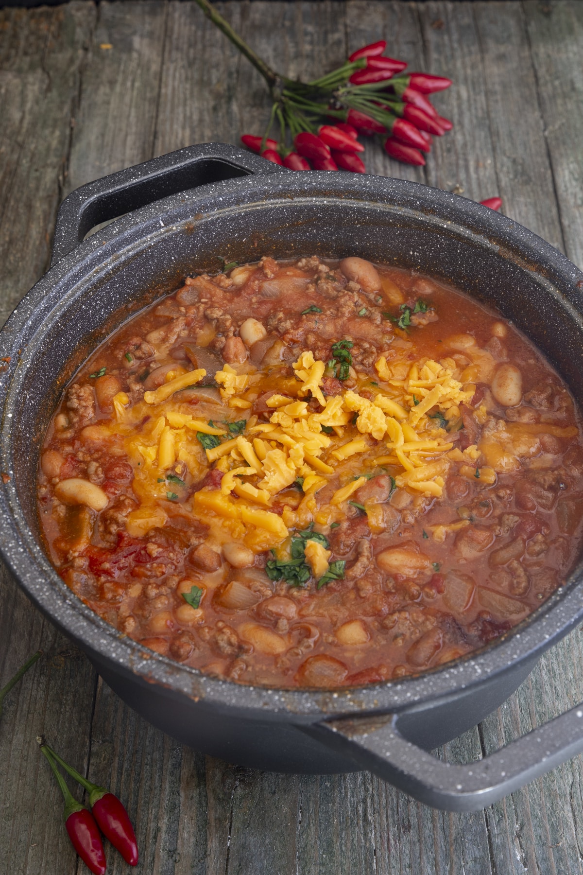 Easy Homemade One Pot Chili Recipe - An Italian in my Kitchen