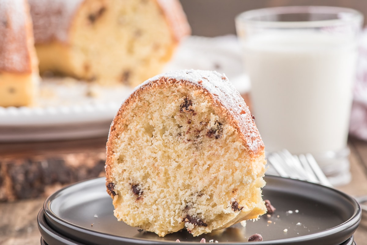 Italian Chocolate Chip Cake Recipe - An Italian in my Kitchen