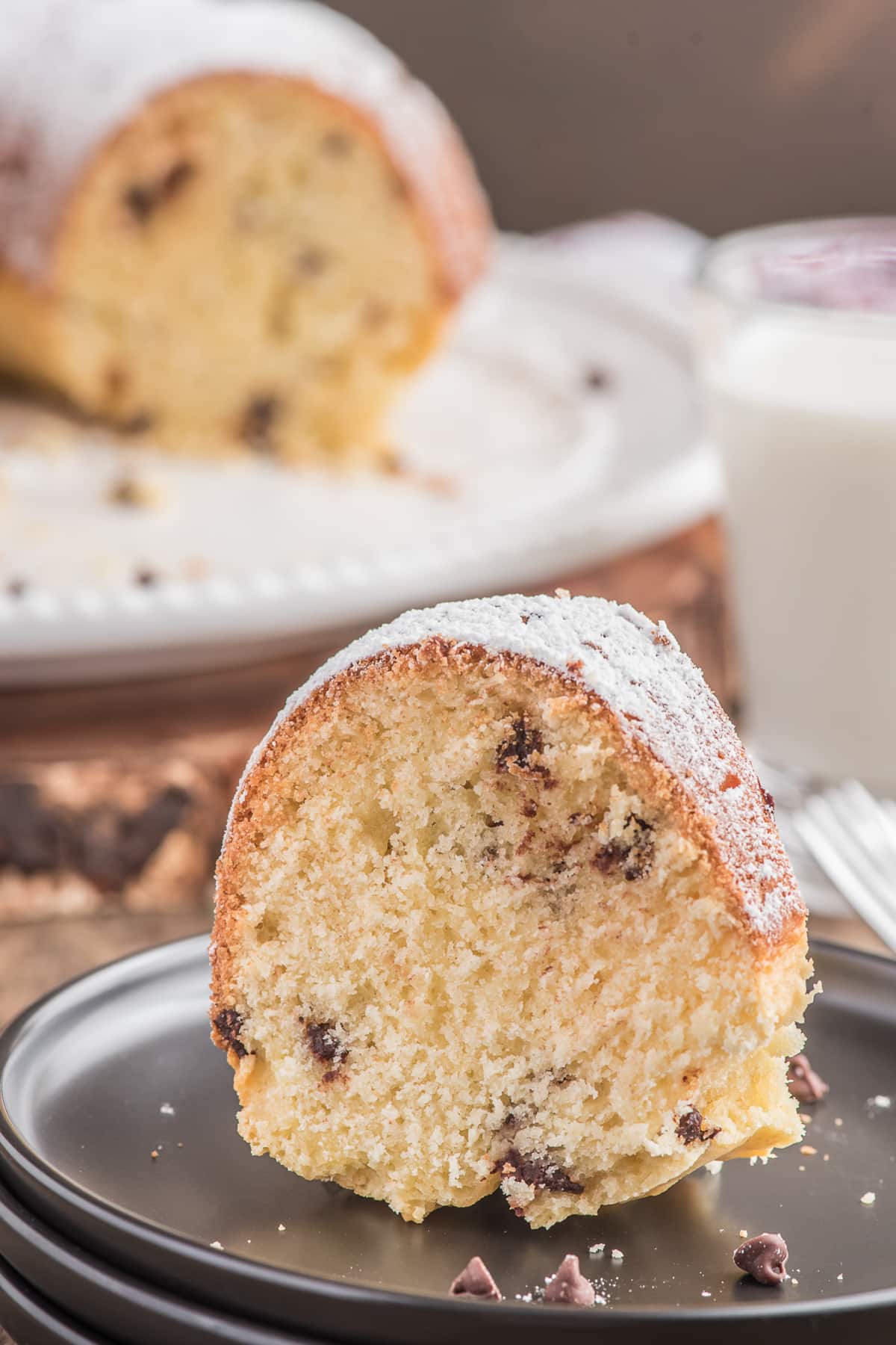 Italian Chocolate Chip Cake Recipe - An Italian in my Kitchen