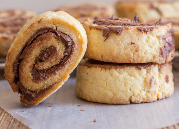 Crunchy Nutella No Yeast Roll Ups - An Italian in my Kitchen