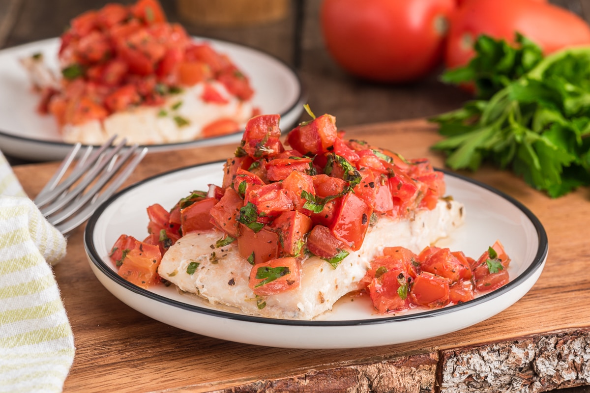 Italian Baked Fish Marinara - A wholesome Baked Fish Recipe - Street ...