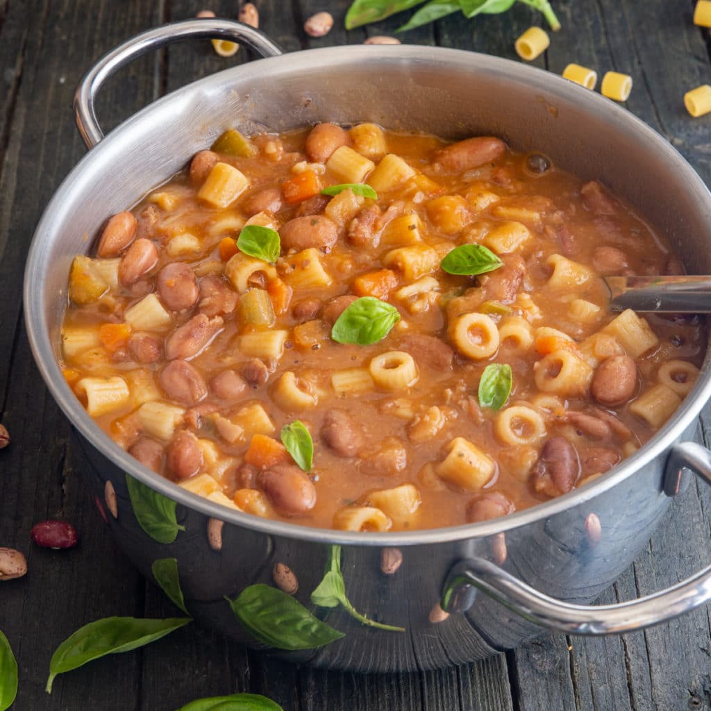 Pasta e Fagioli Pasta and Beans