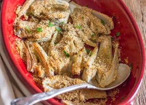 Italian Parmesan Baked Fennel Recipe - An Italian in my Kitchen