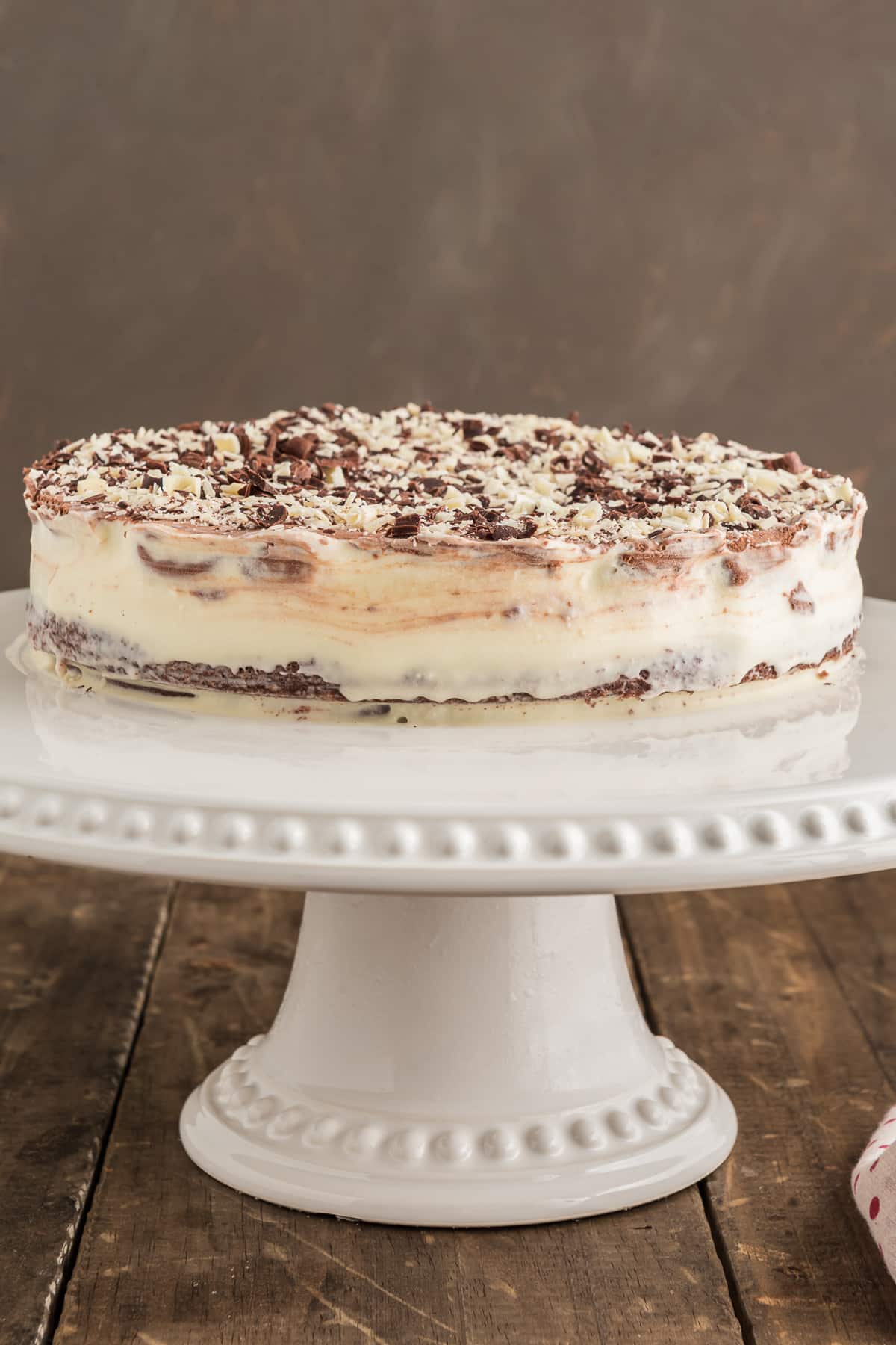 Double Chocolate Mousse Cake Recipe - An Italian in my Kitchen