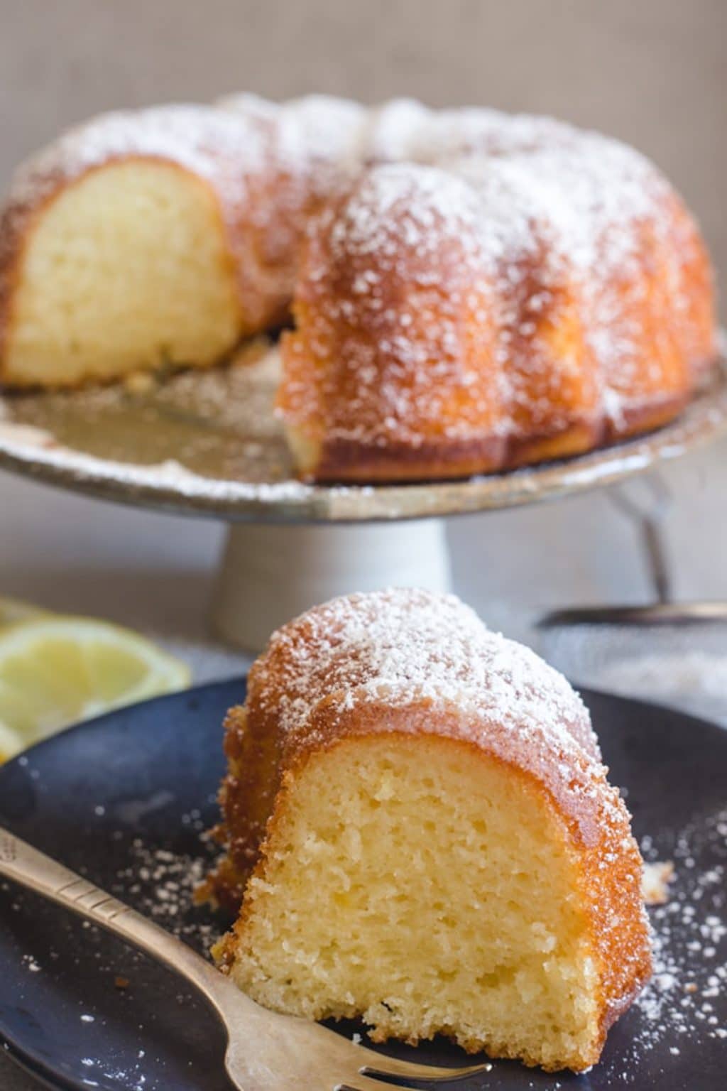 Tablespoon Italian Lemon Cake Recipe - An Italian in my Kitchen