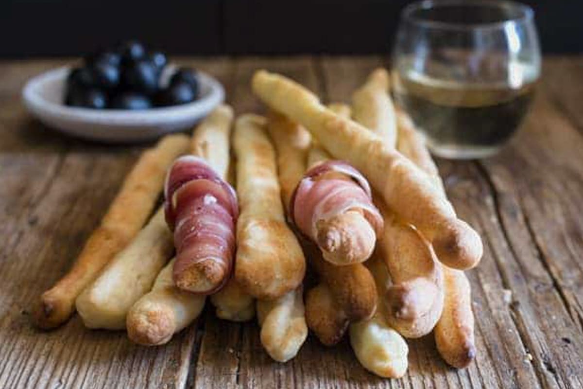 Grissini Italian Breadsticks Recipe - An Italian in my Kitchen