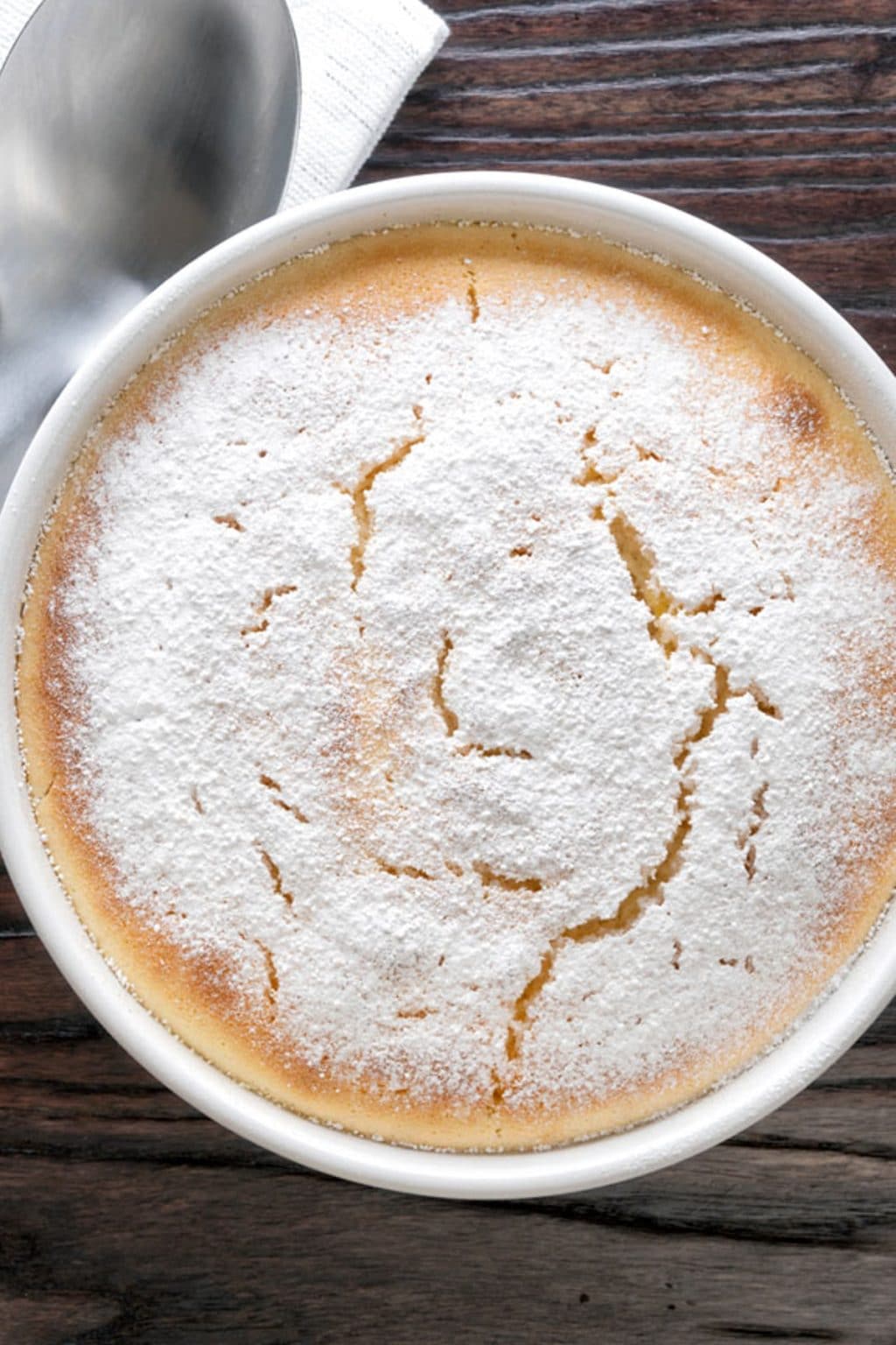 Lemon Pudding Cake Recipe - An Italian in my Kitchen