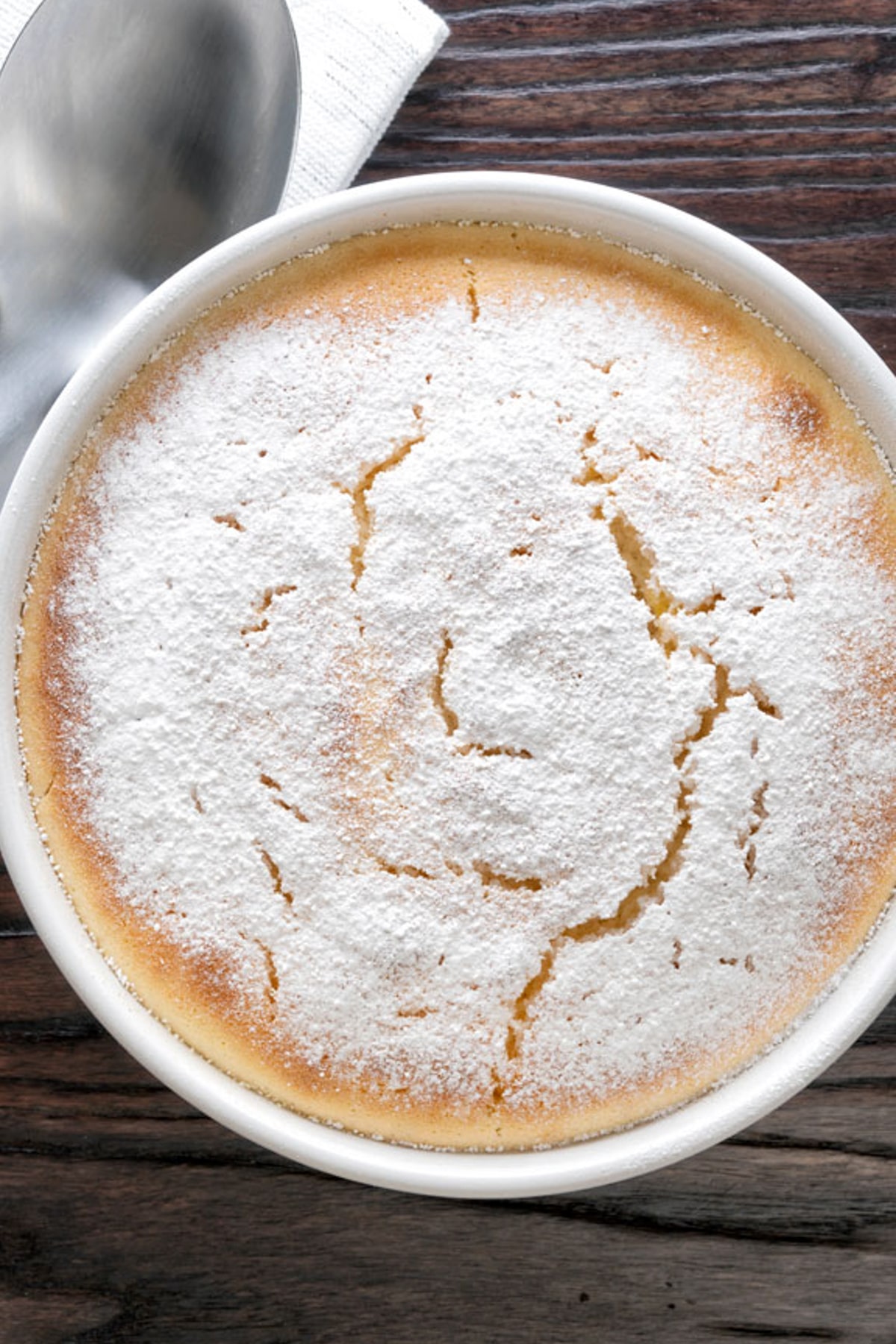 Lemon Pudding Cake Recipe - An Italian in my Kitchen