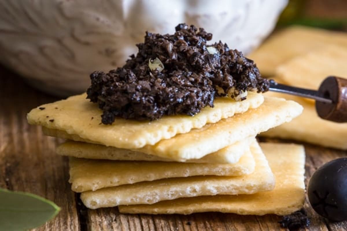Black Olive Tapenade Recipe - An Italian in my Kitchen
