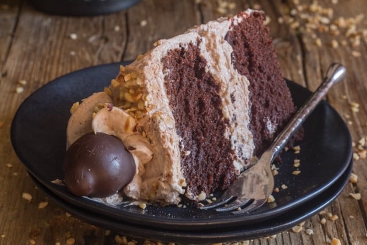 Baci Chocolate Birthday Cake Recipe - An Italian in my Kitchen