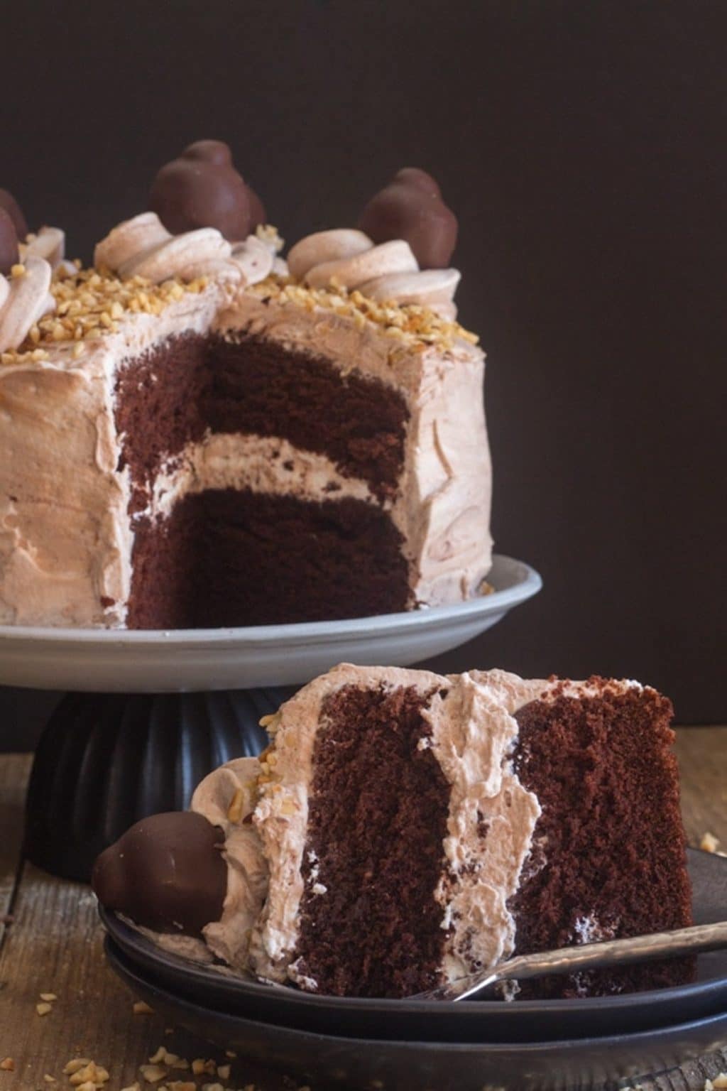 Baci Chocolate Birthday Cake Recipe - An Italian in my Kitchen