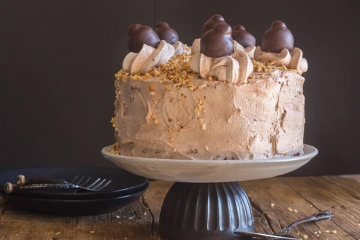 Baci Chocolate Birthday Cake Recipe - An Italian in my Kitchen