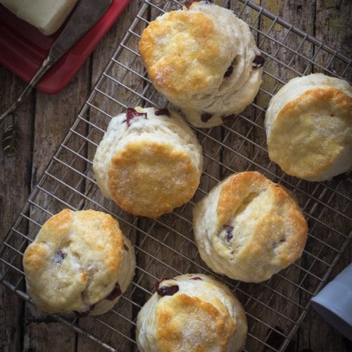 The Best Cranberry Scones Recipe - An Italian in my Kitchen