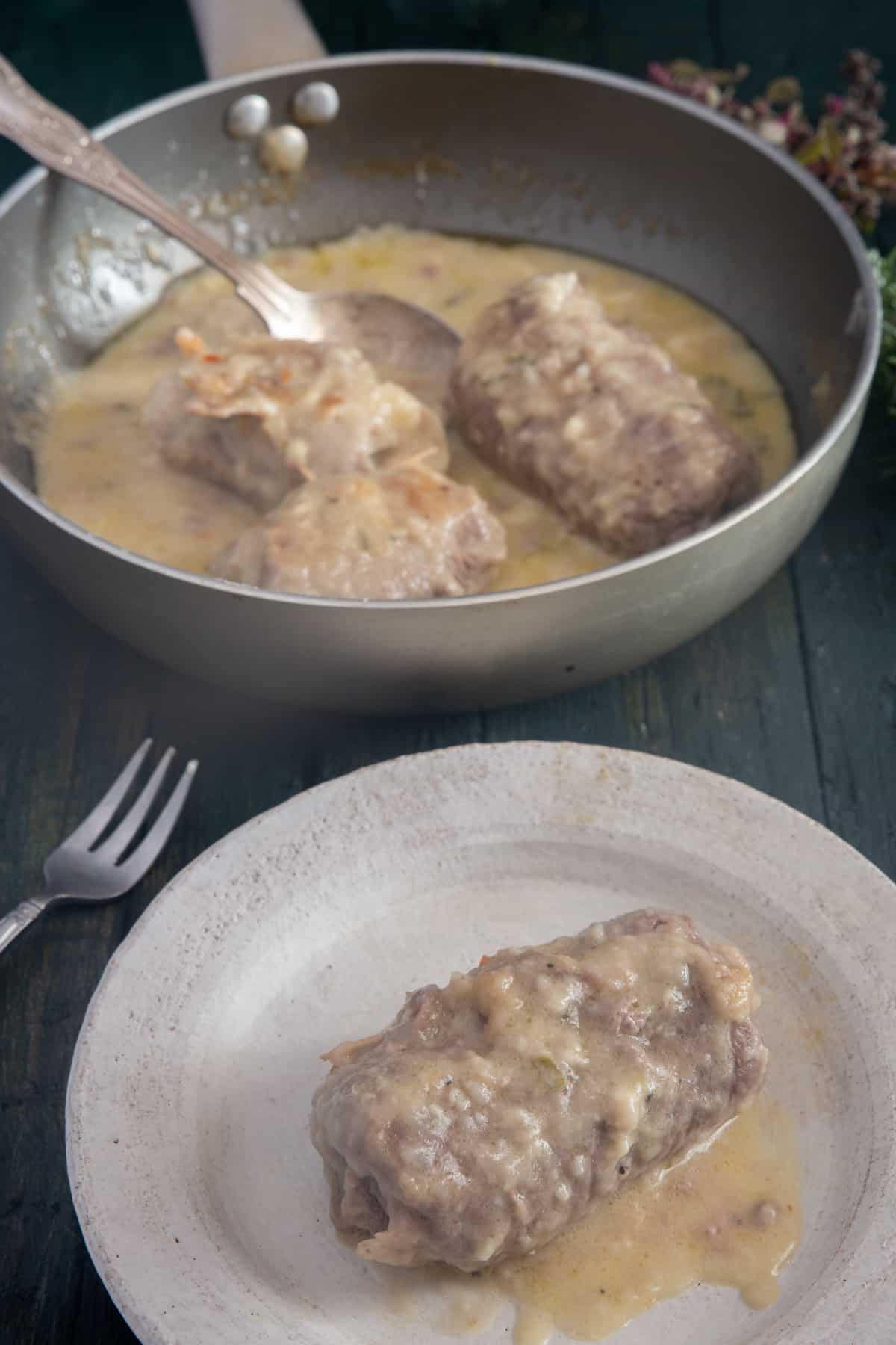 Involtini Italian Beef Roll Ups - A quick and Easy Dinner Idea