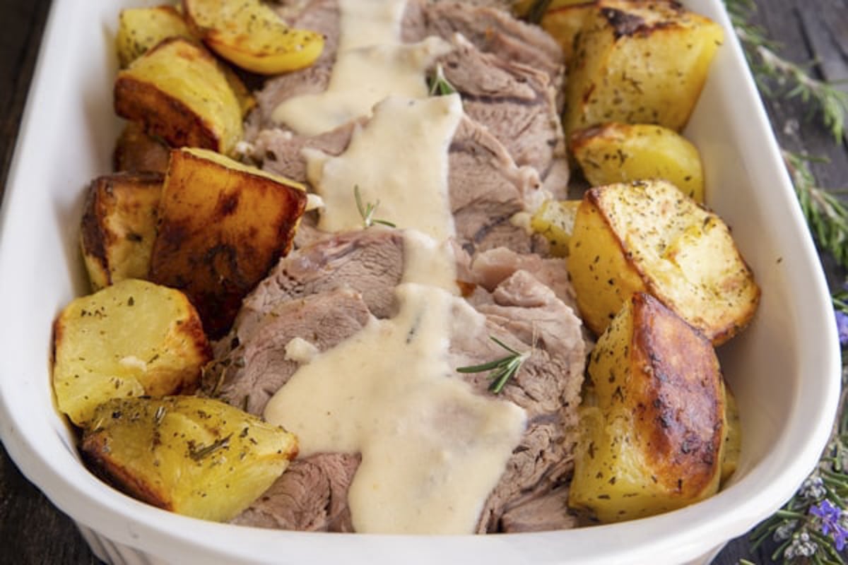 Italian Roast Beef Recipe - An Italian in my Kitchen