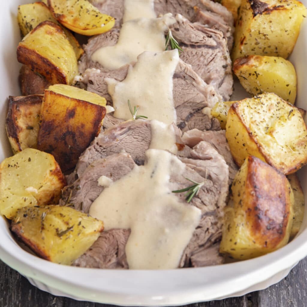 Italian Roast Beef Recipe - An Italian in my Kitchen