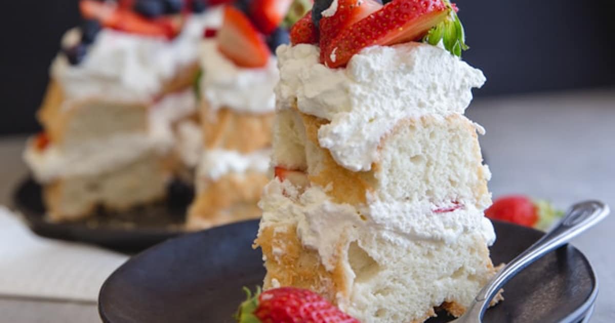 Homemade Angel Food Cake