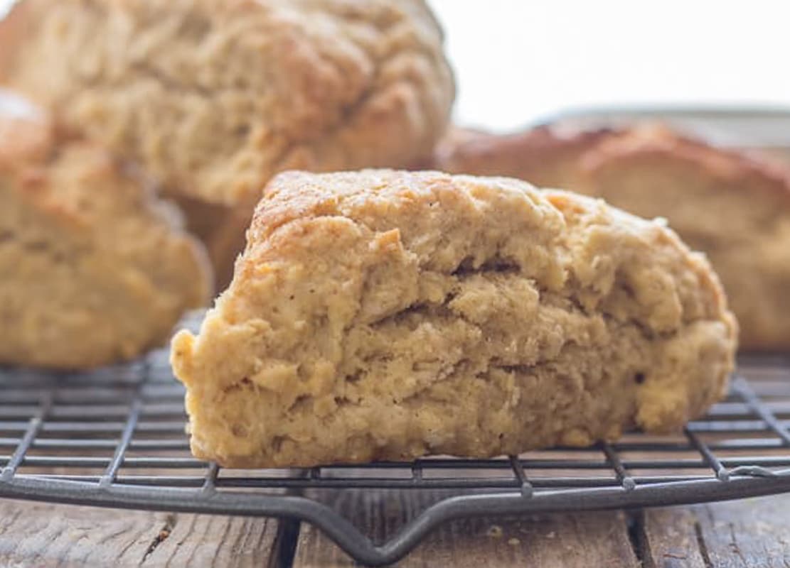 Glazed Cinnamon Scones Recipe - An Italian in my Kitchen
