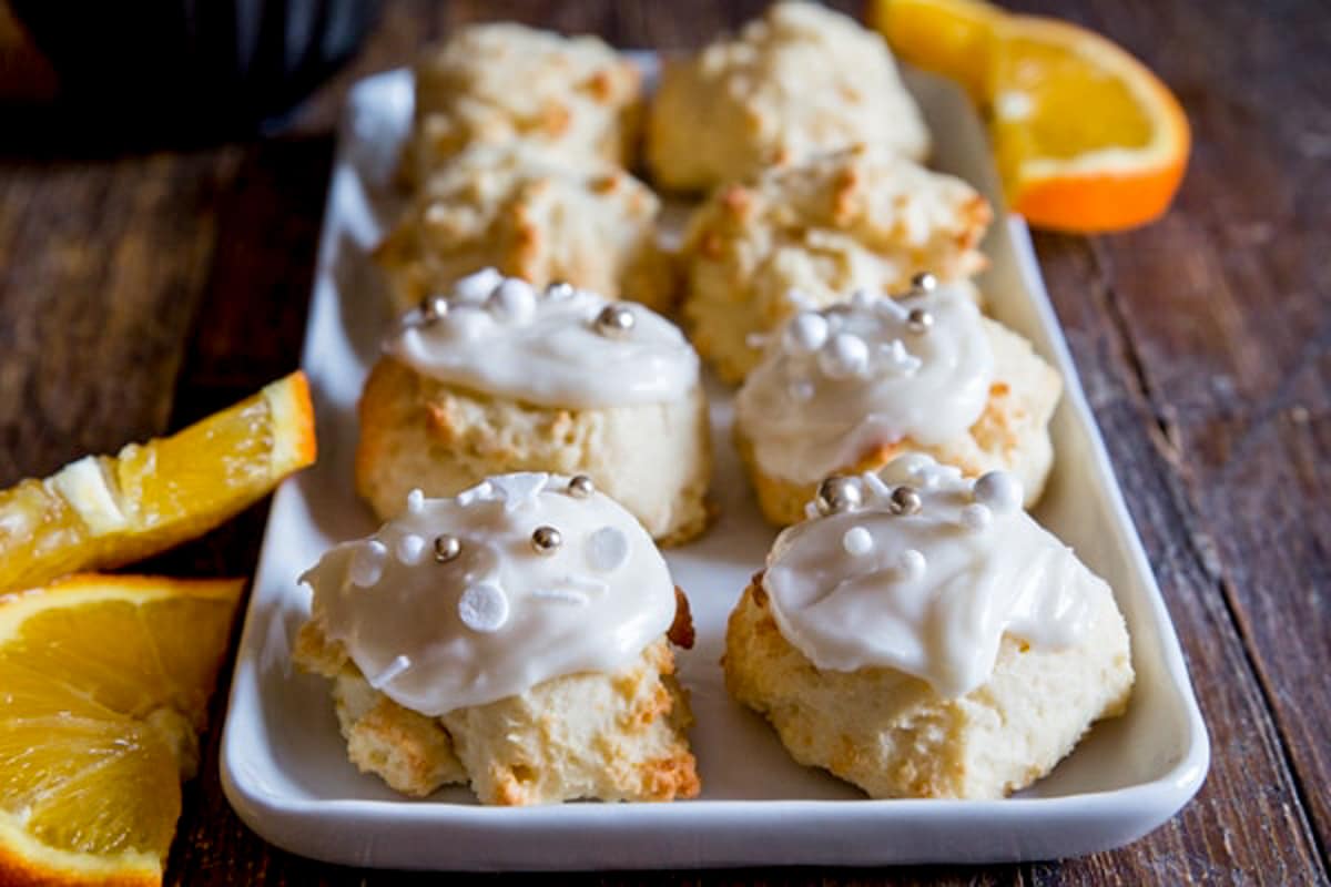 Italian Orange Ricotta Cookies Recipe - An Italian in my Kitchen