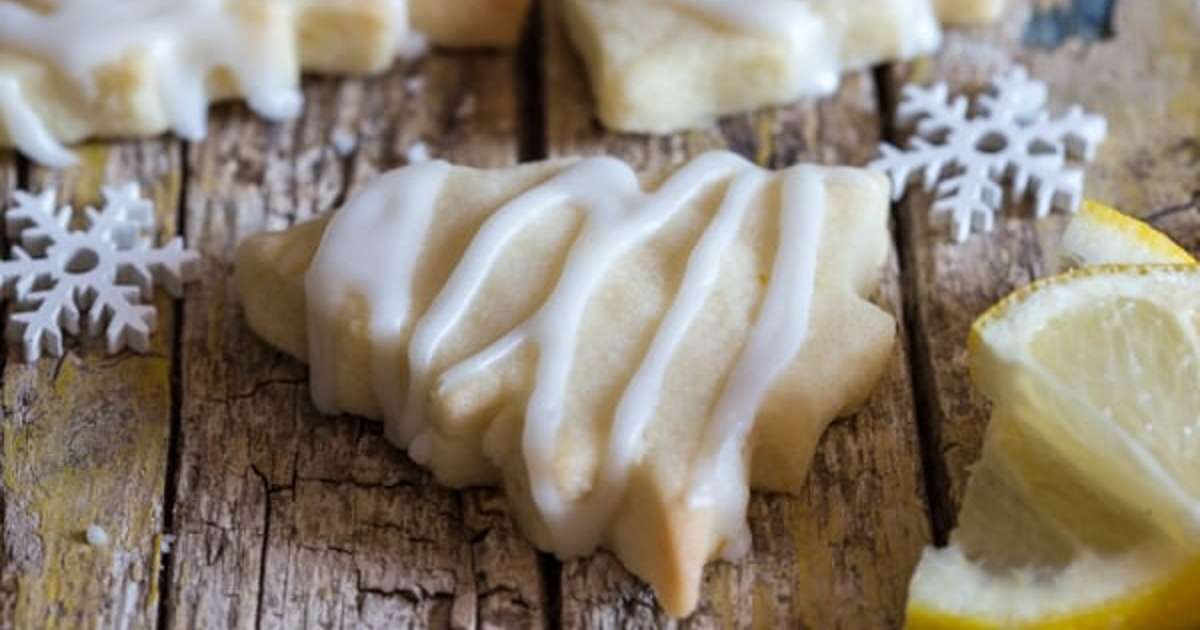 Lemon Shortbread Cookies Recipe - An Italian in my Kitchen