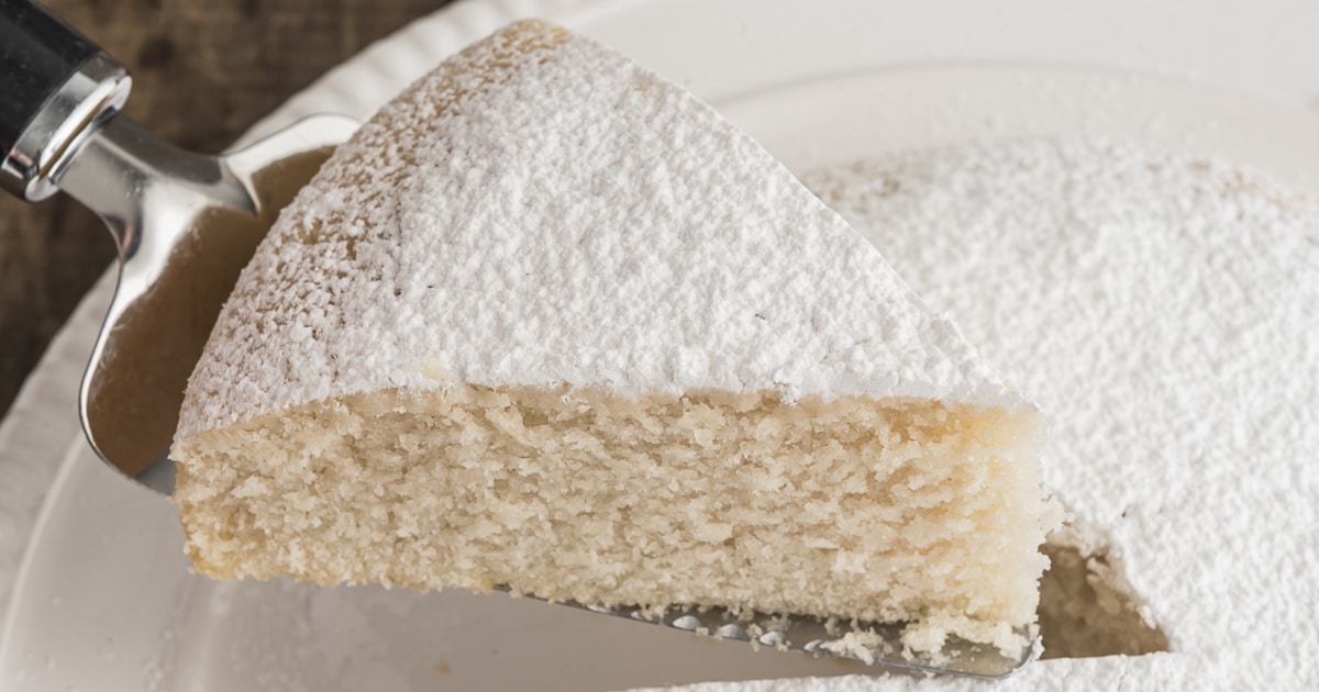 Easy Italian Water Cake Recipe - An Italian in my Kitchen