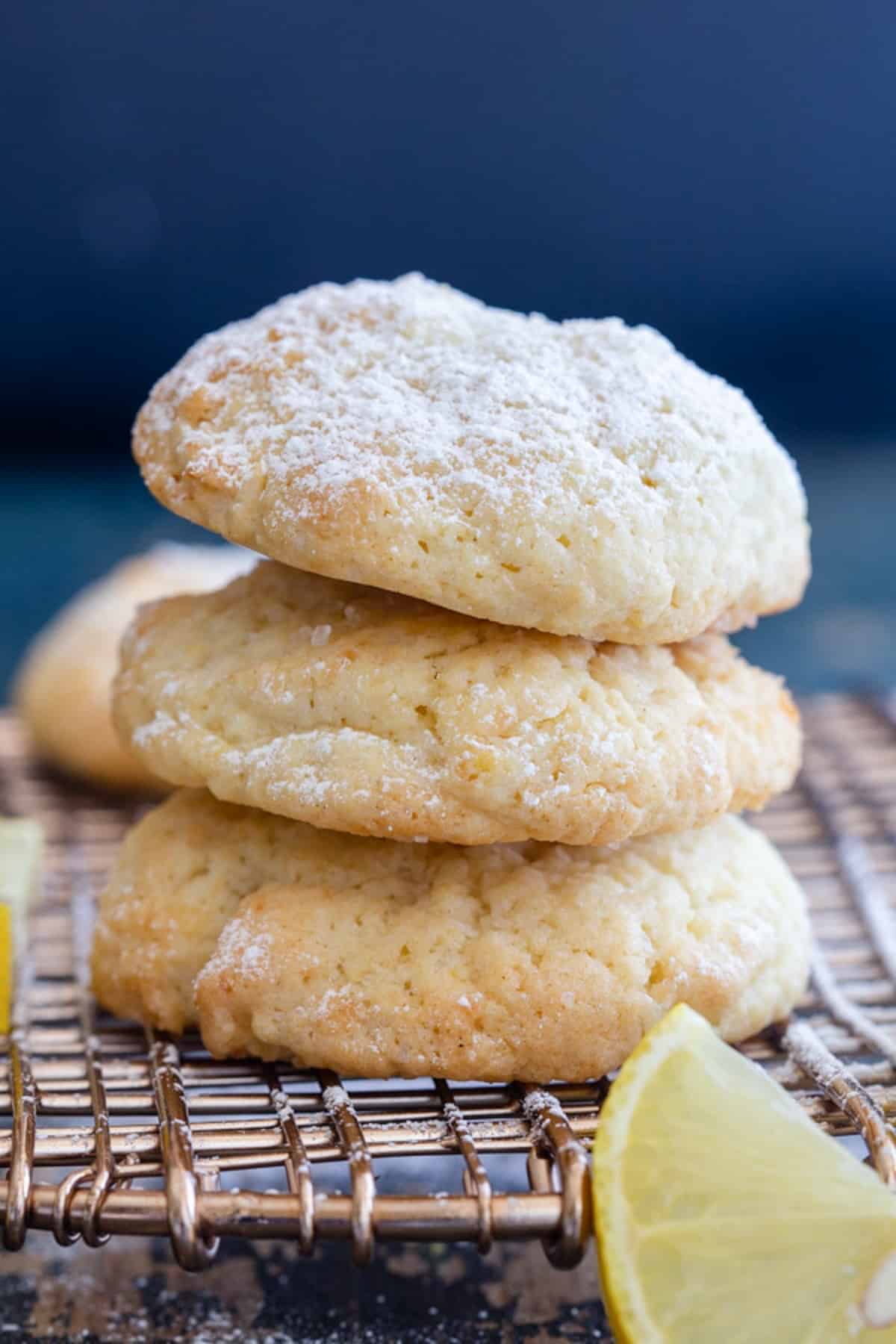 Easy Lemon Drop Cookies Recipe - An Italian in my Kitchen