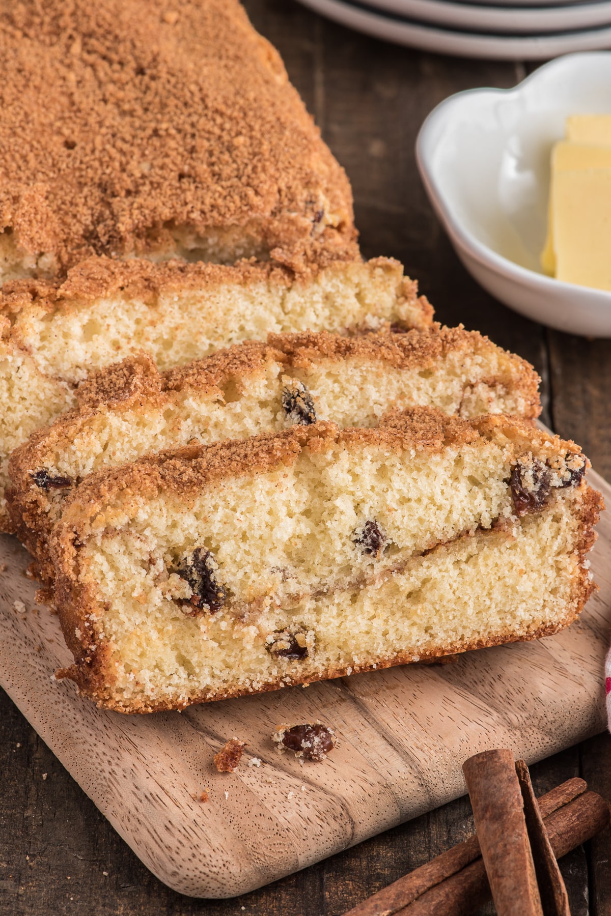 Easy Cinnamon Raisin Bread Recipe - An Italian in my Kitchen