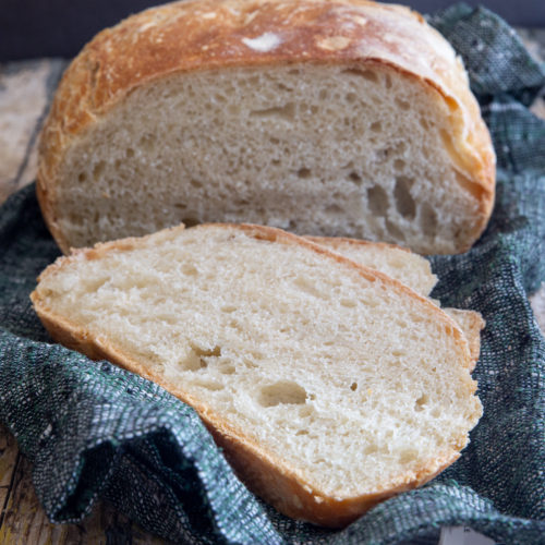 Rustic Italian Bread with Lievito Madre Recipe - An Italian in my Kitchen