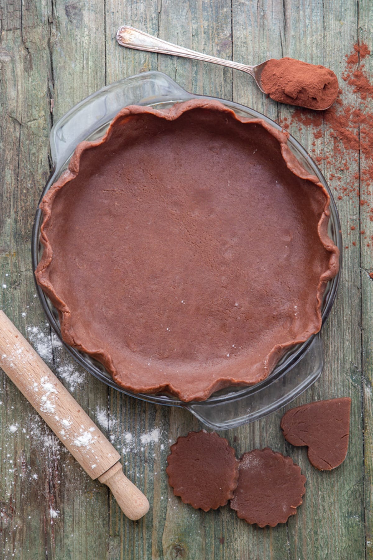 Italian Chocolate Pie Crust/Pasta Frolla Recipe - An Italian in my Kitchen