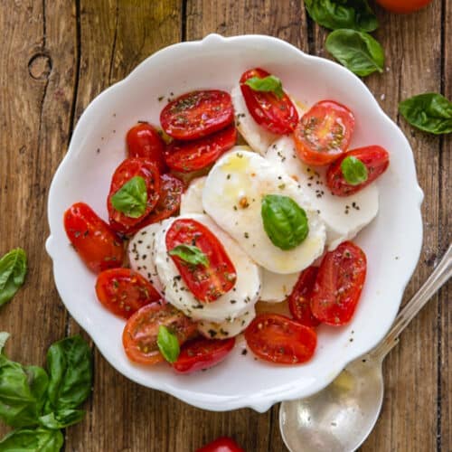 Classic Italian Caprese Salad Recipe - An Italian in my Kitchen