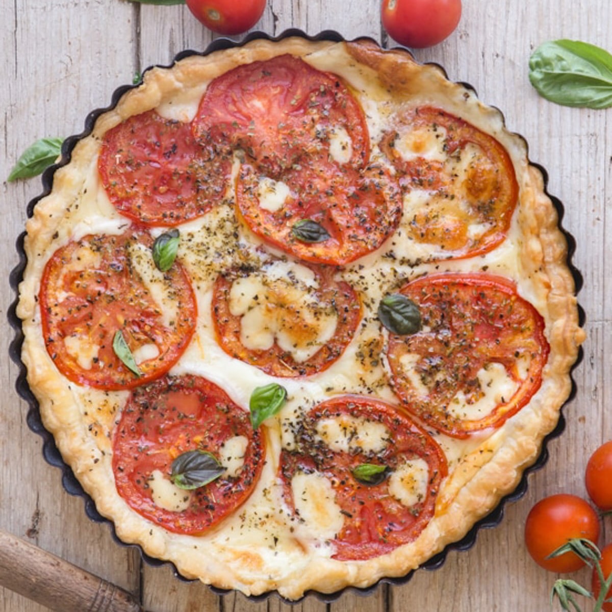 Fresh Tomato Pie Fresh Tomato Ricotta Pie – Palatable Pastime